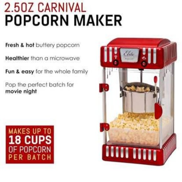 Kitchen | Elite Classic Popcorn Machine Maker Epm25 | Poshmark